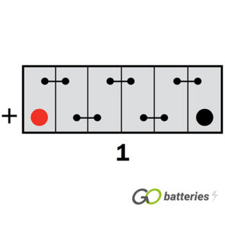 242 Classic Car Hard Rubber Battery 12V 73Ah - GoBatteries