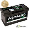 DC25MF Numax Sealed Leisure Battery 12V 105Ah - GoBatteries
