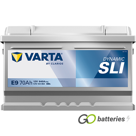 E9 Varta Dynamic SLI Battery 12V 70Ah 570 144 064 (100) - GoBatteries