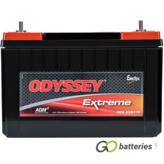 ODX-AGM31R Odyssey Extreme Battery 12V 100Ah (31R-PC2150S) - GoBatteries